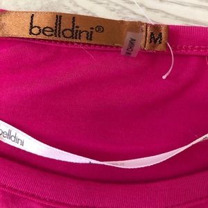 Belldini | Tops | Nwt Belldini Cold Shoulder Gold Grommets Tunic Top ...